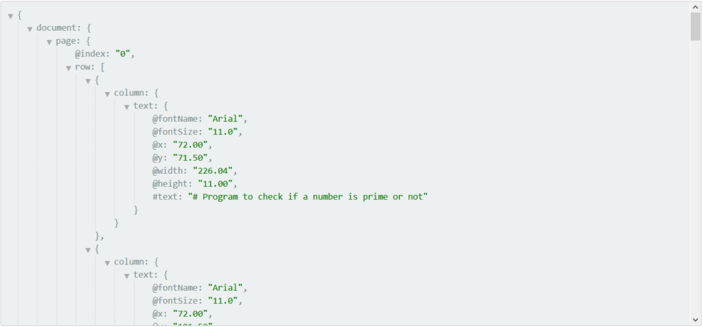 How To Convert PDF To JSON XML XLS CSV And TXT From Uploaded File In Python PDF co