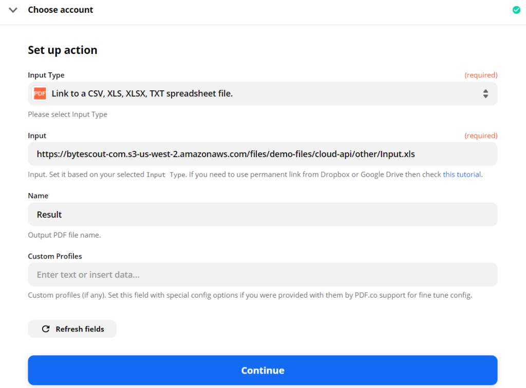 How To Convert Spreadsheet To PDF With PDF co Using Zapier PDF co